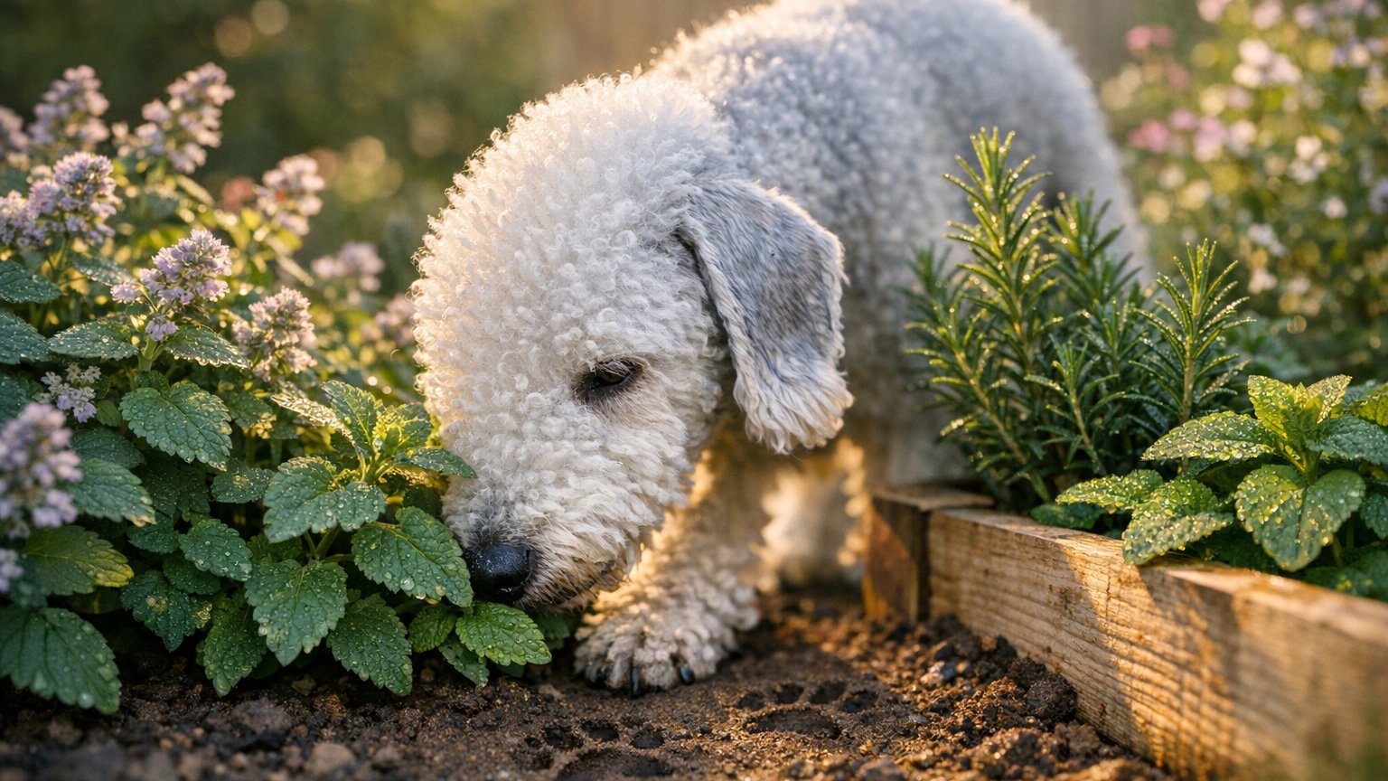 How to create a safe "scent garden" for your dog with catnip, rosemary ...