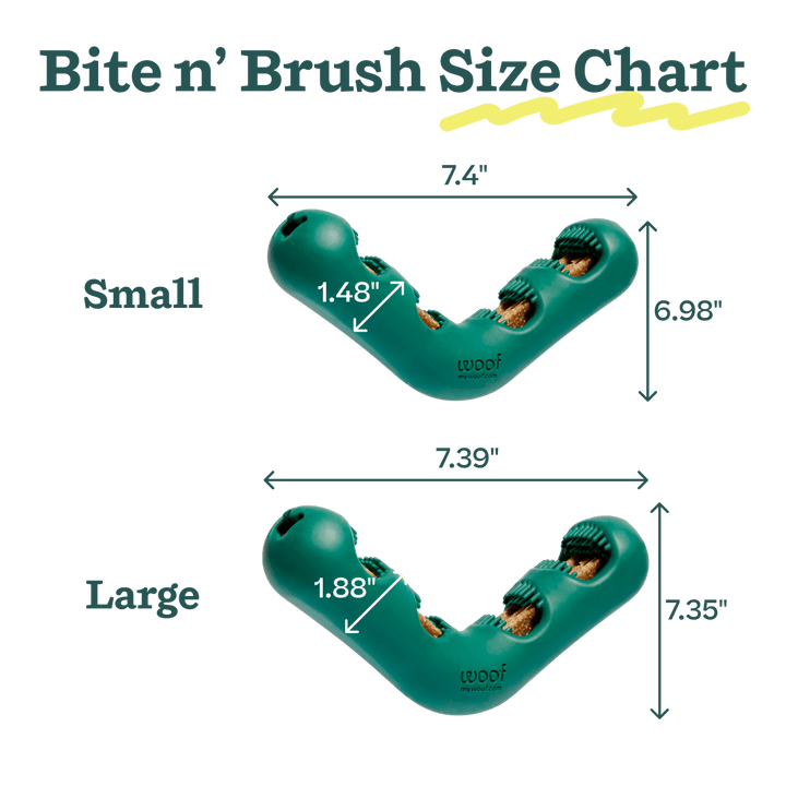 The Bite n' Brush – Woof