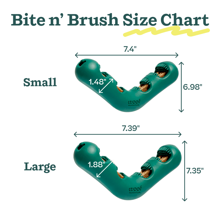 The Bite n' Brush – Woof