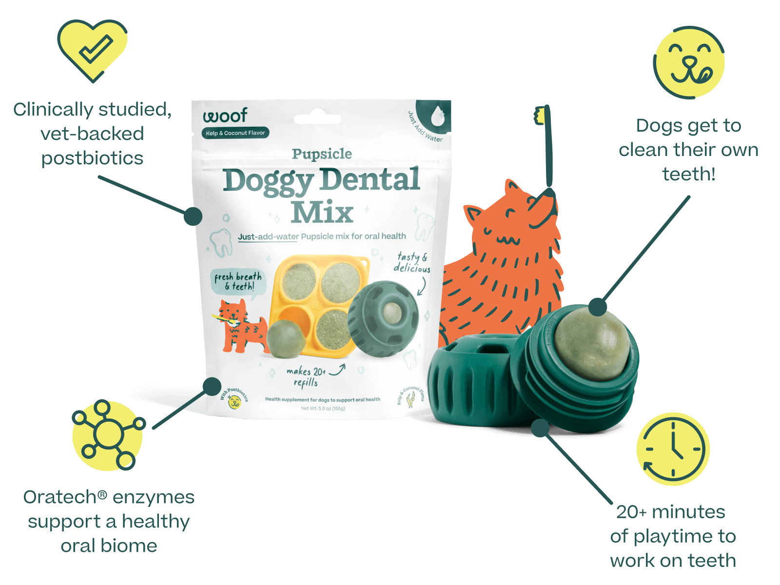 Dental Mix LP – Woof