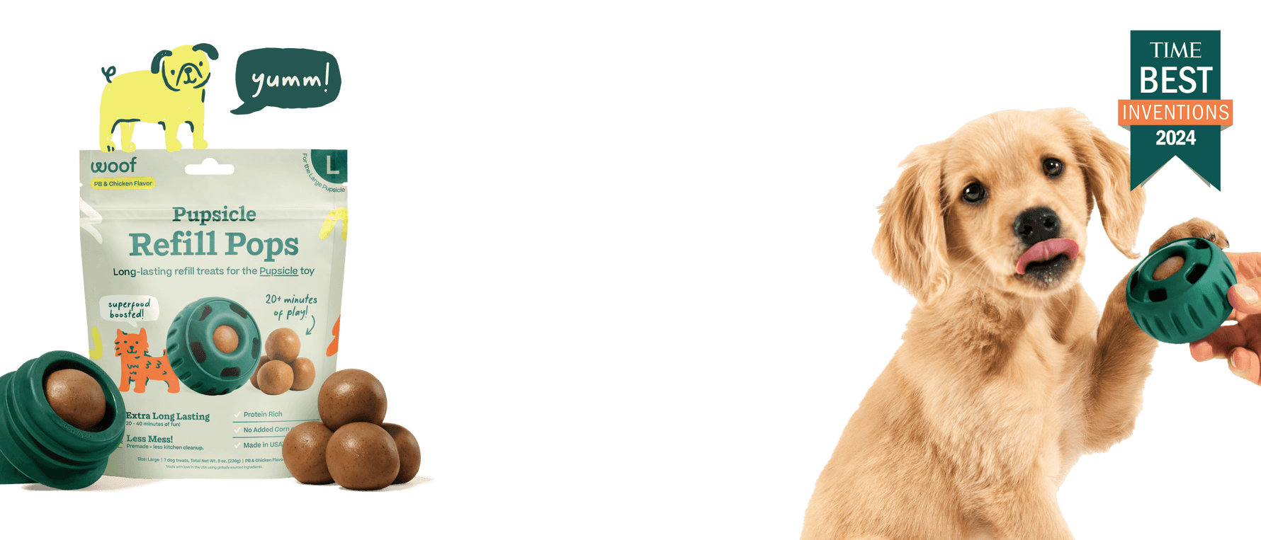 The Pupsicle – Woof