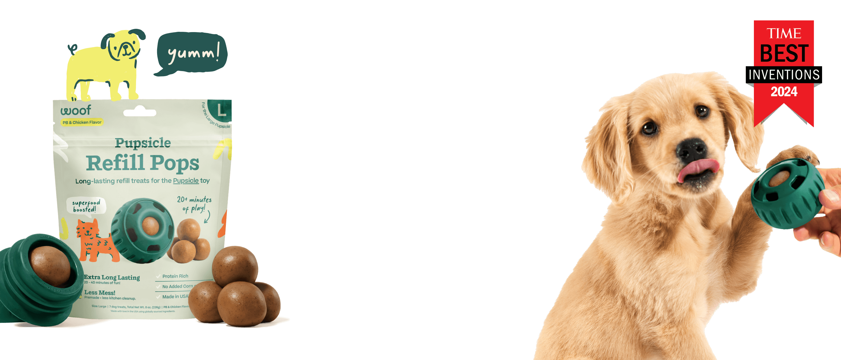 The Pupsicle – Woof