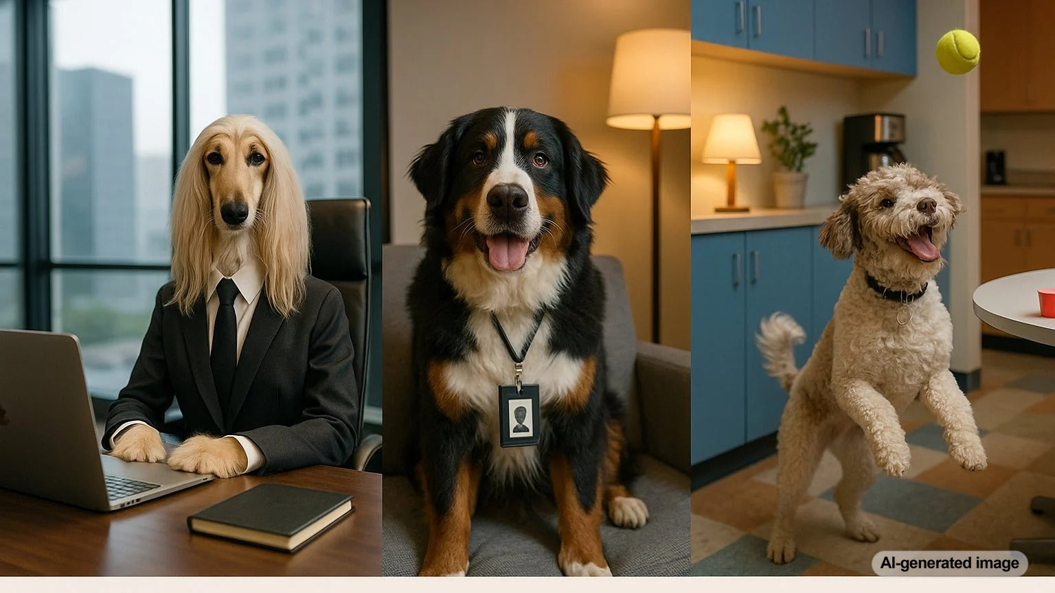 Dog Breeds in the Office: Which Breed Would Be Your CEO, HR, and Offic ...