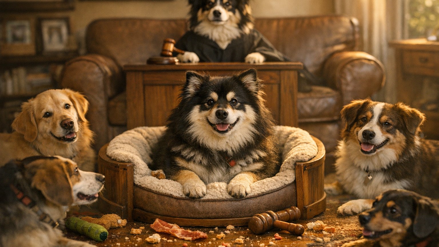 The Canine Justice System: Crimes and Punishments (Stealing Bacon = Li ...