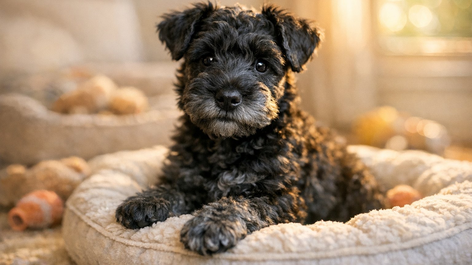 The Kerry Blue Terrier's Evolving Coat Color: A Puppy's Journey from B ...